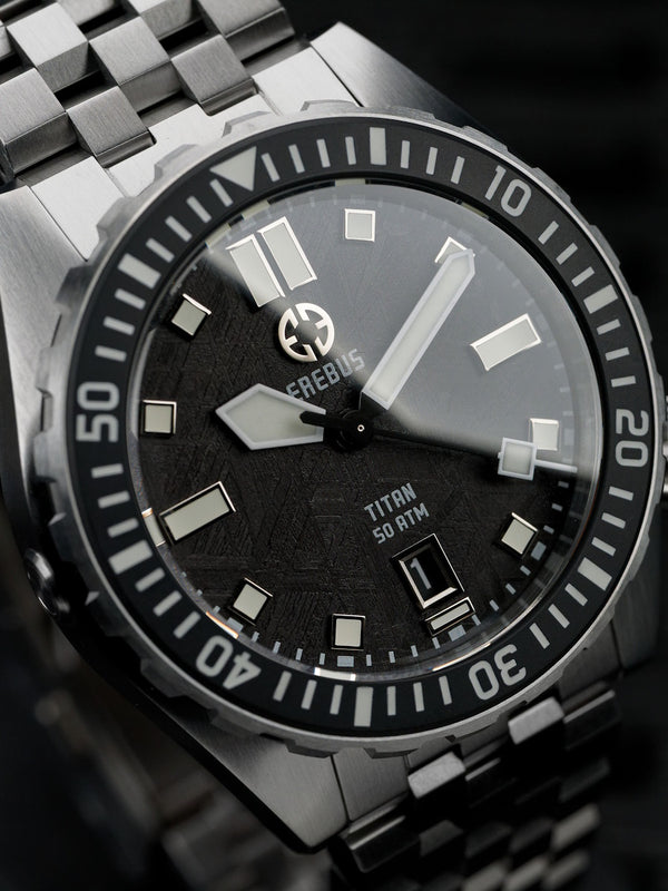 TITAN Black Meteorite – EREBUS WATCH
