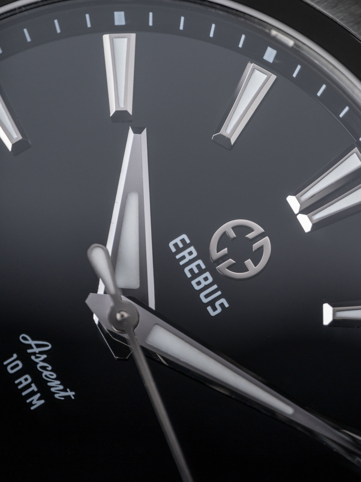 ASCENT 39 Black Enamel – EREBUS WATCH