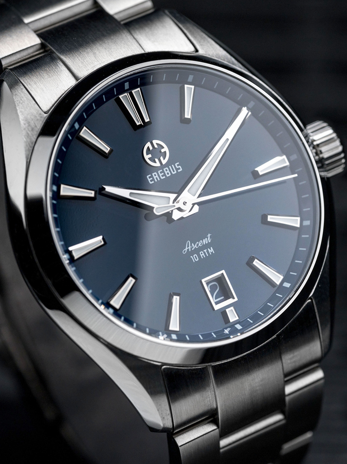ASCENT 39 Blue Enamel – EREBUS WATCH