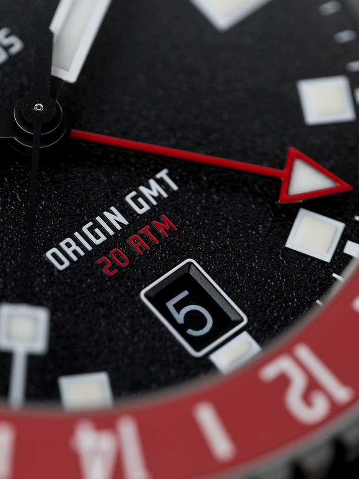 ORIGIN GMT Premium Black – EREBUS WATCH