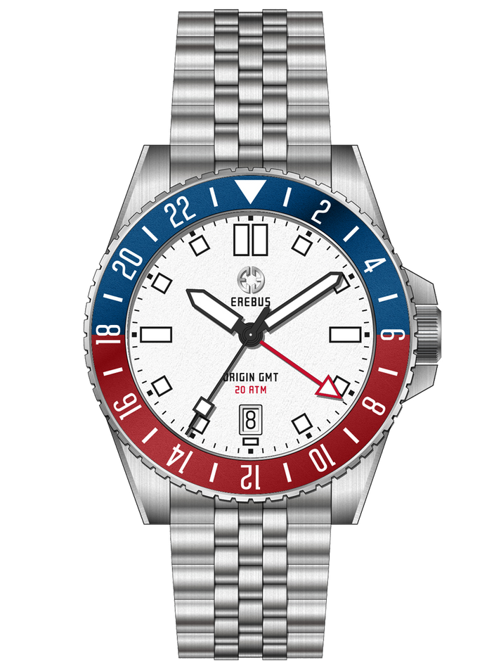 ORIGIN GMT Premium White – EREBUS WATCH