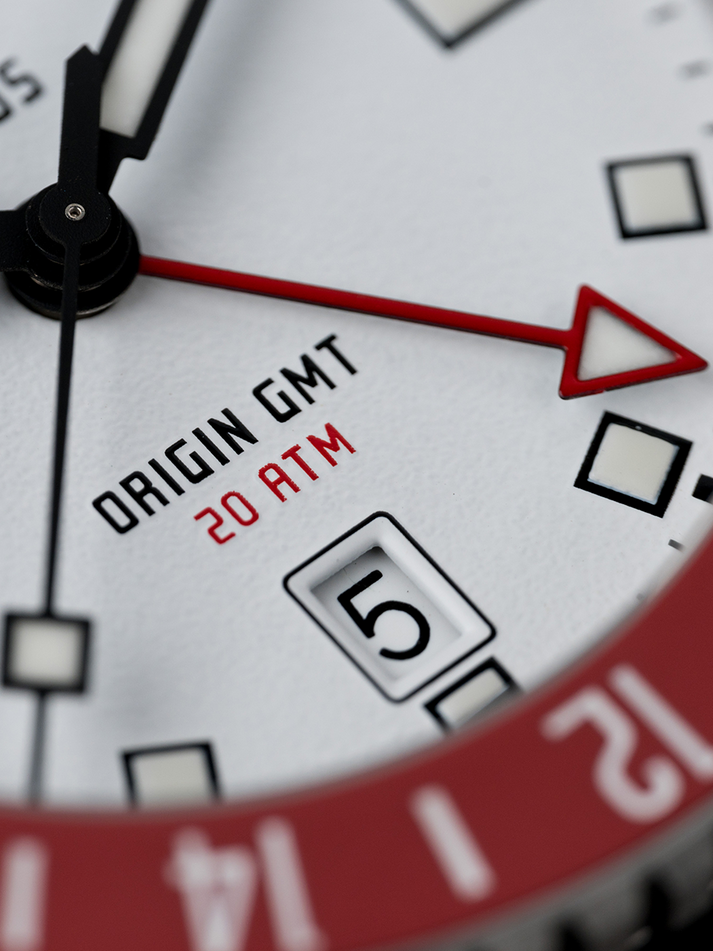 ORIGIN GMT Premium White – EREBUS WATCH