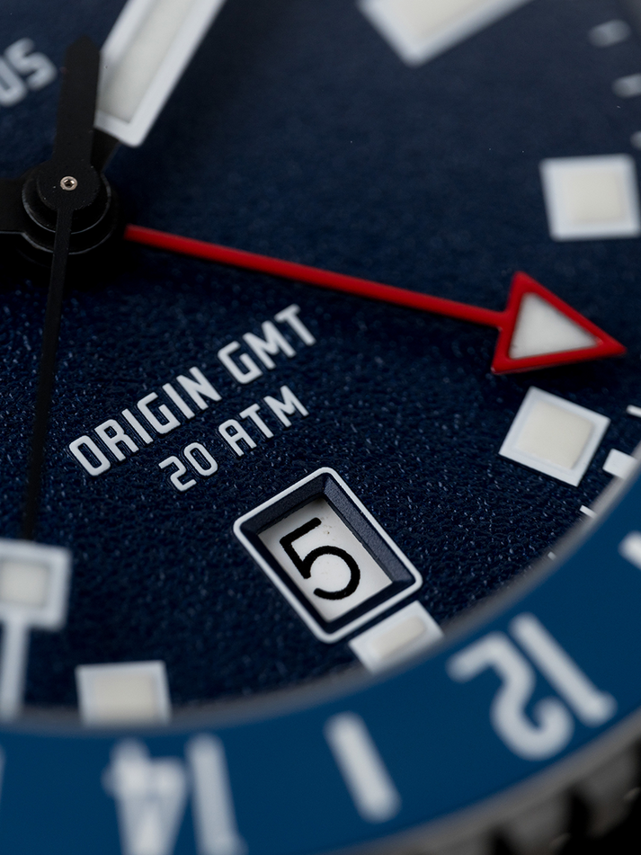 ORIGIN GMT Classic Blue – EREBUS WATCH