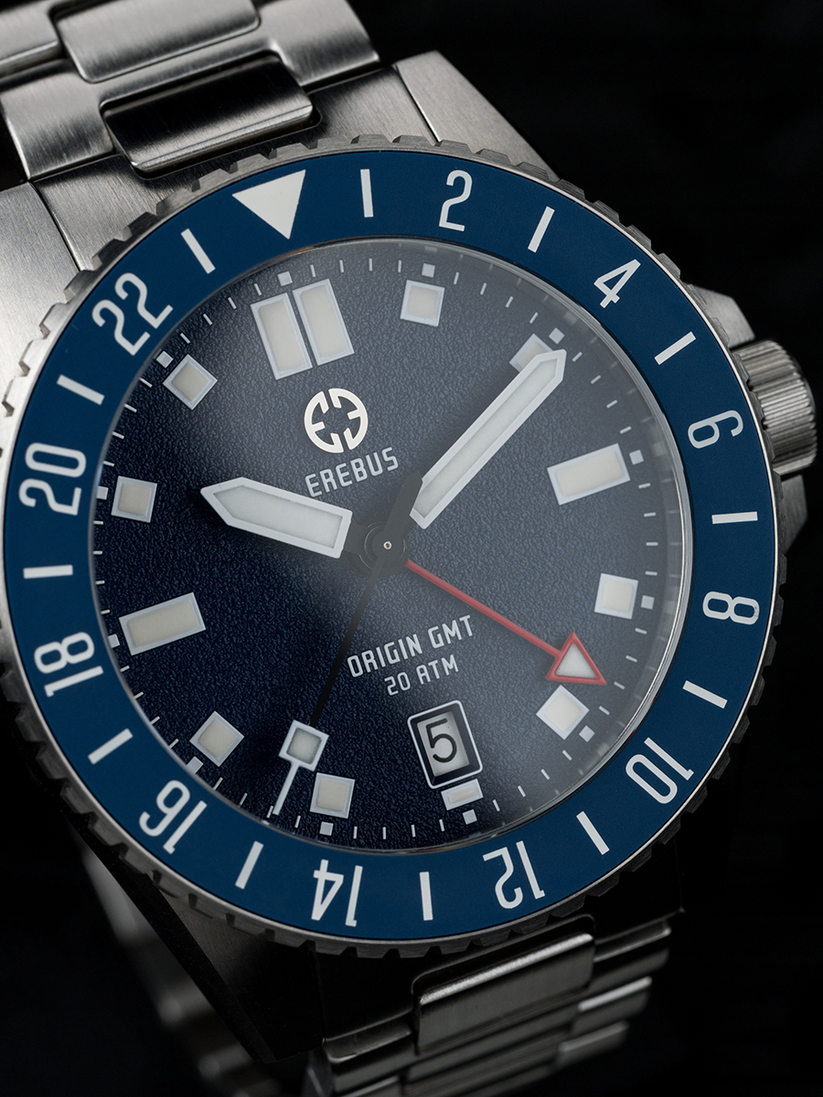ORIGIN GMT Classic Blue – EREBUS WATCH