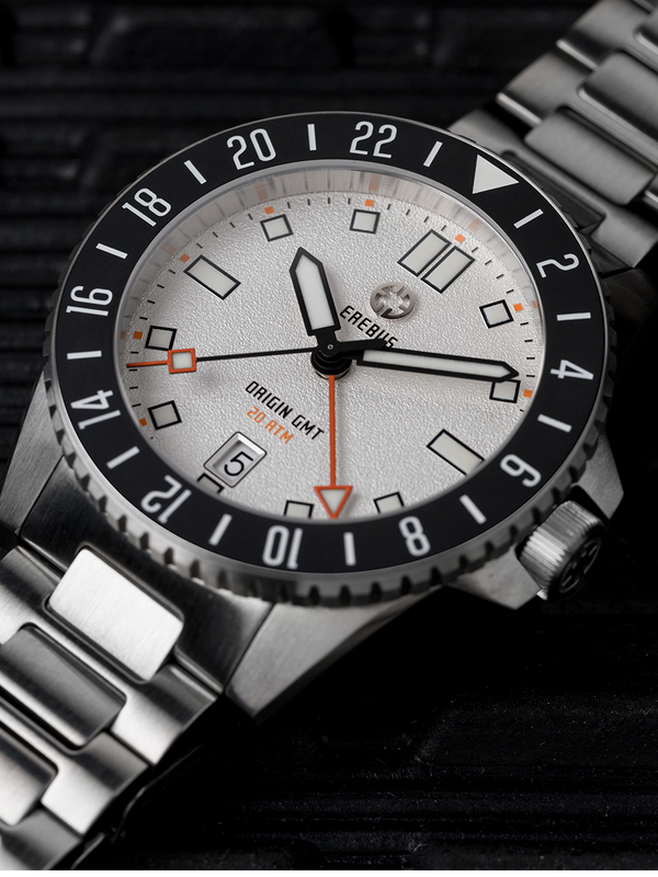 ORIGIN GMT Classic White – EREBUS WATCH