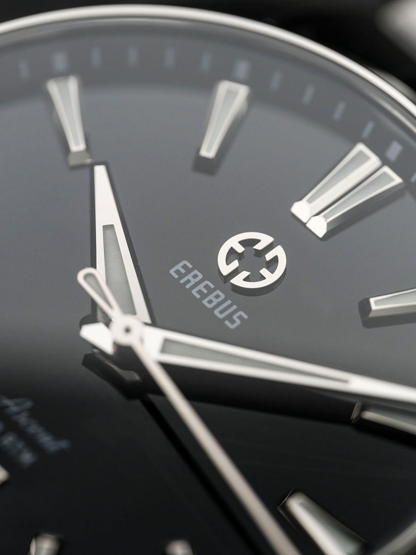 ASCENT 41 Black Enamel – EREBUS WATCH