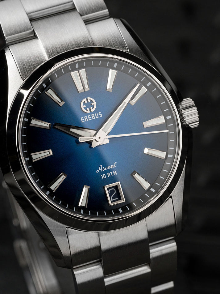 ASCENT 36 Blue Fumé – EREBUS WATCH