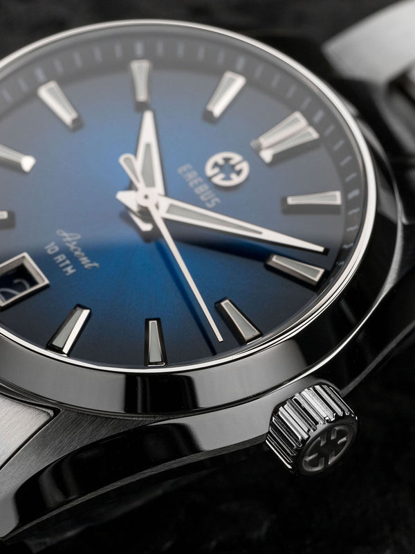 ASCENT 36 Blue Fumé – EREBUS WATCH