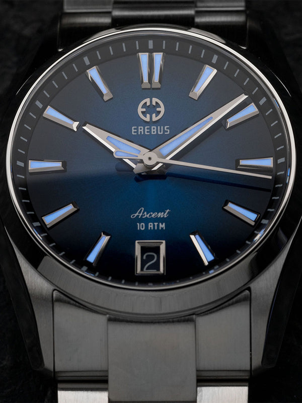 ASCENT 36 Blue Fumé – EREBUS WATCH
