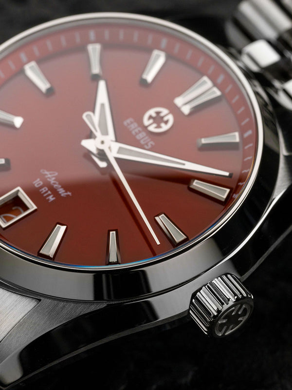 ASCENT 36 Red Agate – EREBUS WATCH