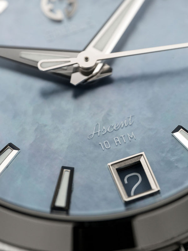 ASCENT 39 Blue Mother of Pearl – EREBUS WATCH