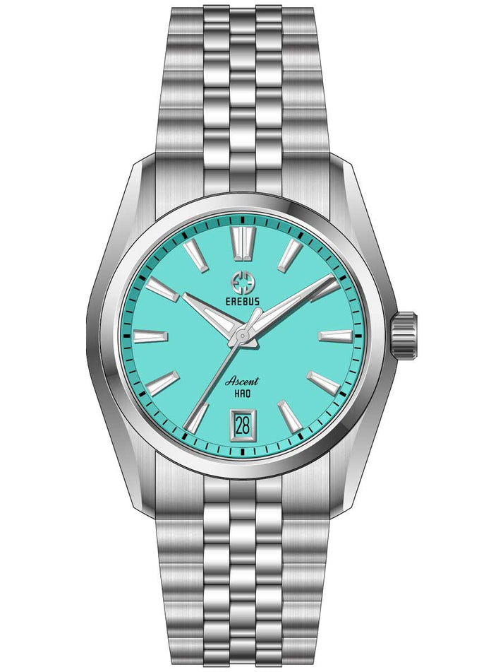 ASCENT HAQ 36 Duck Egg Blue Enamel – EREBUS WATCH
