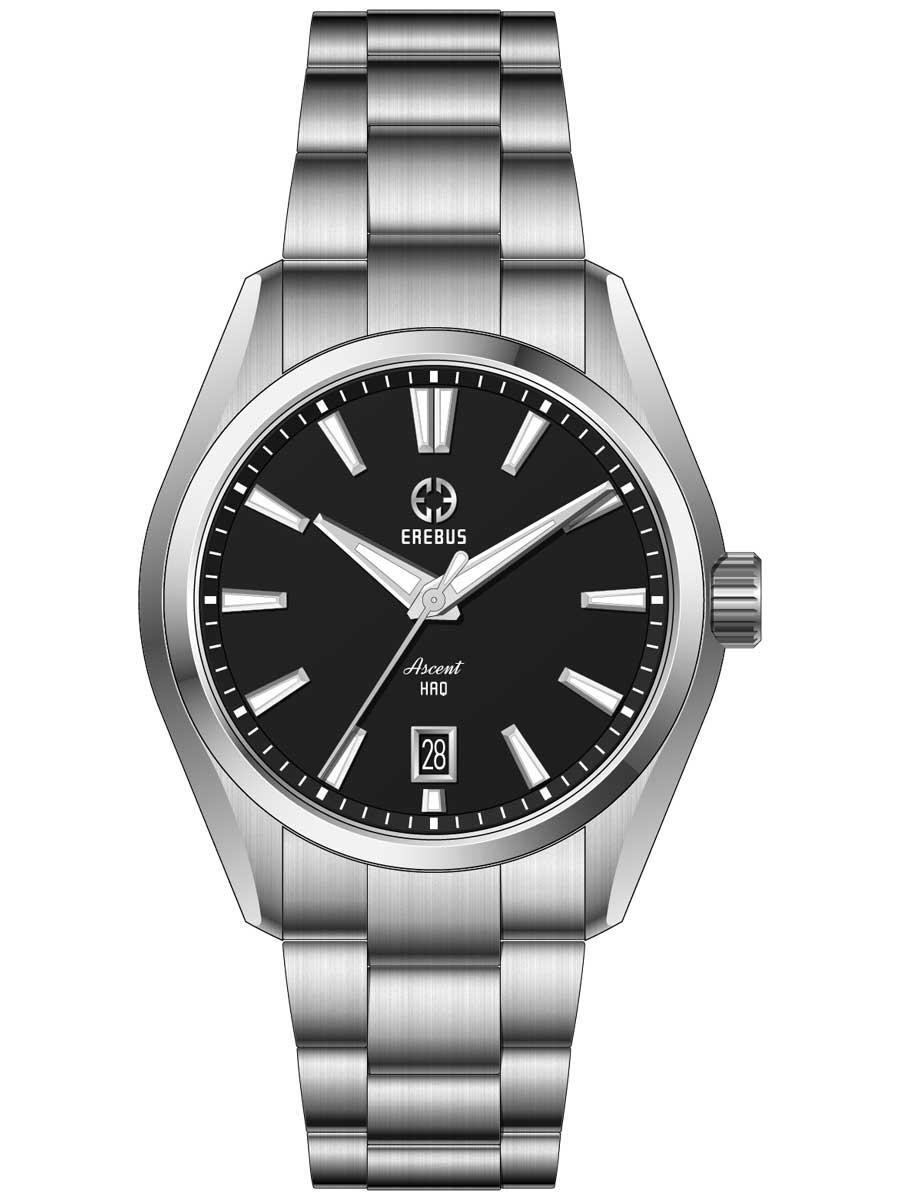 ASCENT HAQ 39 Black Enamel – EREBUS WATCH